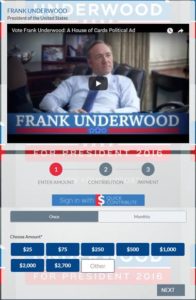 Show Me The Money! - Handraiser